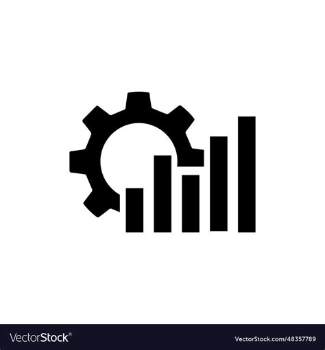 Performance Analytics Productivity Icon Royalty Free Vector Vectorstock