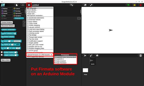Loadfirmata Fun Tech Projects