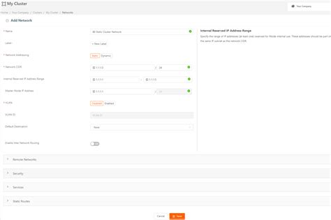 Using Edge Node Clusters