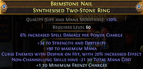 Figured Id Post My Coc Ring Too Rpathofexile