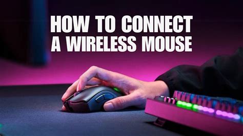 How To Connect A Wireless Mouse