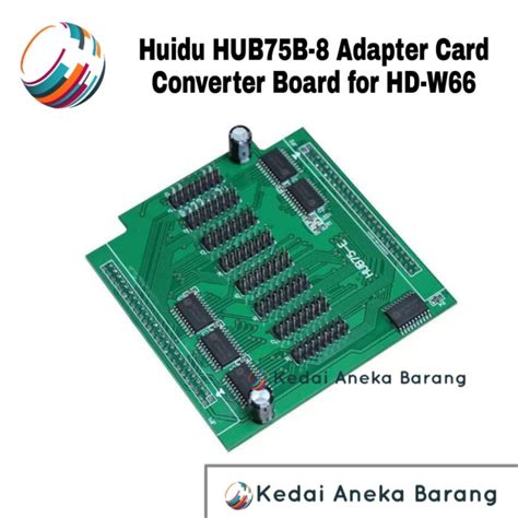 Jual Hub Adapter Converter Card Board Huidu Hub75b 8 Hub75 8 For Hd W66 Panel Modul Led Running