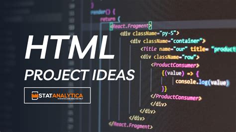 Top HTML Project Ideas Revised