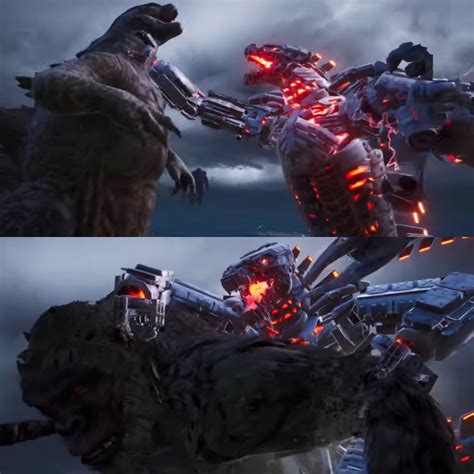 Mechagodzilla Vs Godzilla And Kong Godzilla Vs Kong Know Your Meme