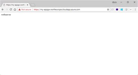 terminador ssl con azure application gateway return gis