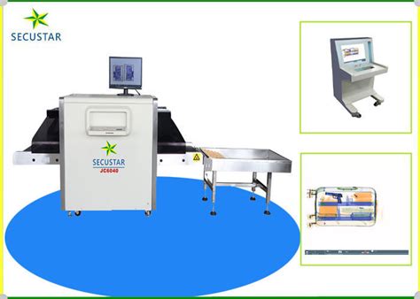 Explosive Drug Detection X Ray Baggage Scanner With Color Scanning Images Display