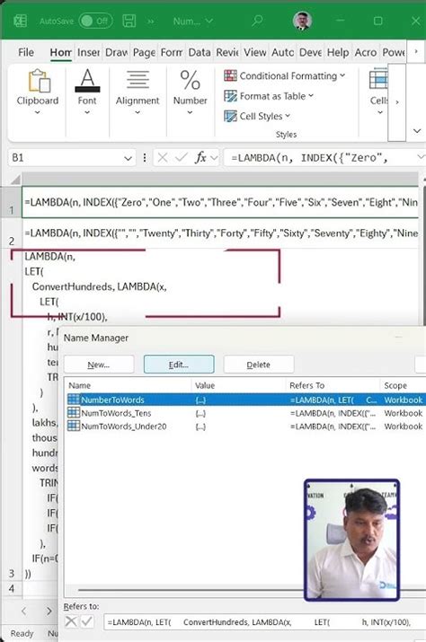 Convert Numbers To Words In Excel — No Vba Needed Excel Exceltricks Excelformula Exceltips