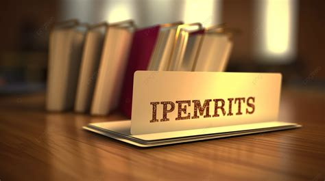 3d Render Of Permits Illustration On Blurred Background Featuring A