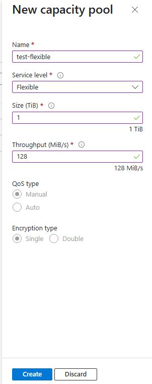 criar um pool de capacidade para azure netapp files microsoft learn