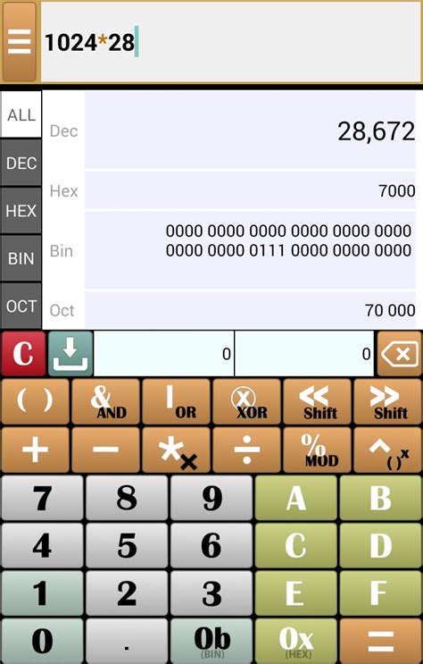 Download Calculator Hex Bin Dec Oct Latest Version 1 13 Android Apk File