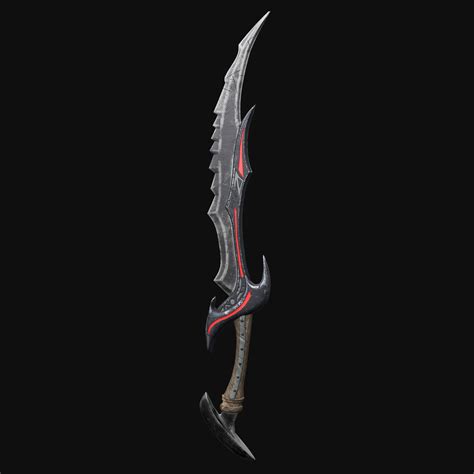 Utkarsh Singh Daedric Sword Of The Vampire Skyrim