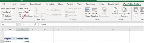 How To Use Pivot Table Field Settings And Value Field Setting