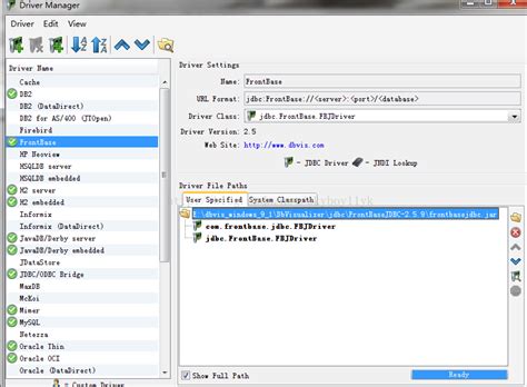 dbvisualizer 添加数据库jdbc驱动 dbvisualizer修改驱动包 csdn博客