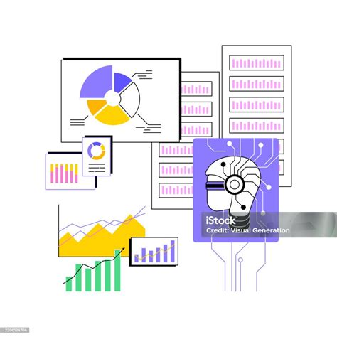 Aienhanced Data Analytics Abstract Concept Vector Illustration Stock Illustration Download