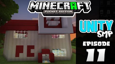 Pokecenter Unity Smp Ep11 Minecraft Pe Pocket Edition Youtube