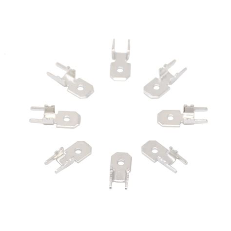 100pcs 6 3 Inserts Plug Spring Terminal Pcb Solder Lug Type Thickness 0