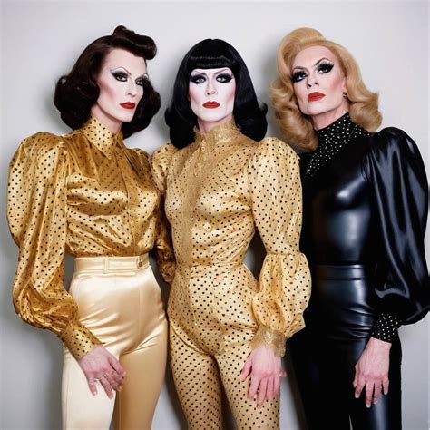 Three Different Age Masculine Drag Crossdressers W By Dimitr2 On Deviantart