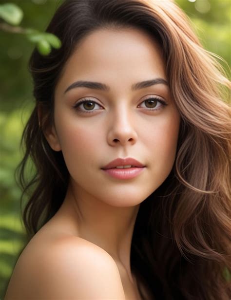 Premium Ai Image Natural Beauty Capture The Beauty Of A Woman In A