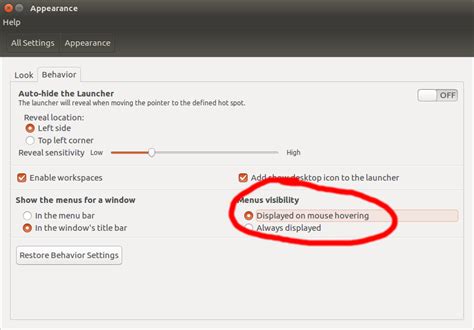 unity ubuntu 16 04 menus are always displayed ask ubuntu