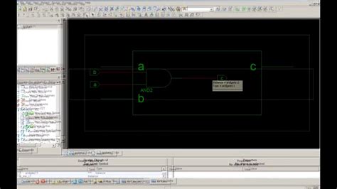 AND GATE PROGRAM AT XILINX PROJECT NAVIGATOR BY VHDL YouTube