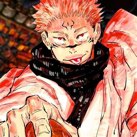 Sukuna Pfp Manga Colored