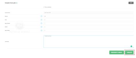 how to set up cron jobs in directadmin knownhost