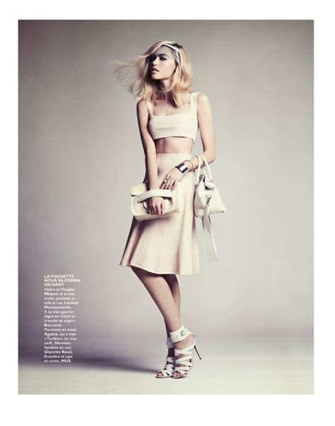 Cora Keegan Sports Neutral Shades For Grazia France By Honer Akrawi