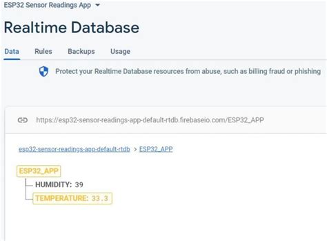 ESP Send Sensor Readings From Google Firebase To Android App