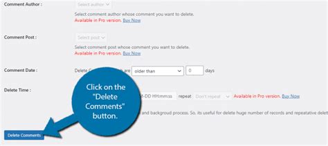 how to delete spam comments in bulk using wordpress