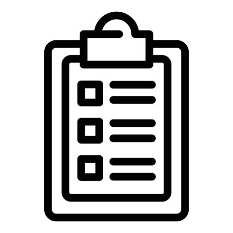 Medical Report Icon Outline Style 15666139 Vector Art At Vecteezy