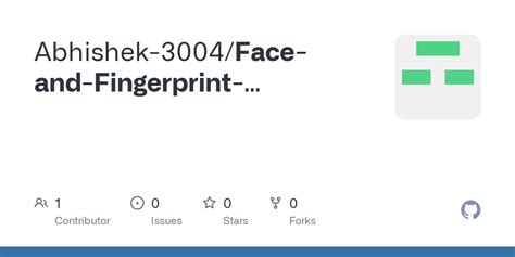 Github Abhishek Face And Fingerprint Recognition Using Mobile Camera