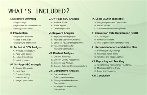 Digital Marketing Agency SEO Audit Report Template In Google Docs Word PDF Download