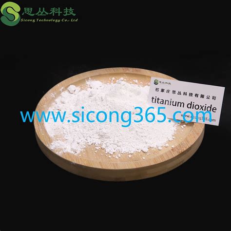 Free Sample Industrial Food Grade Oxide White Powder Oxide Tio2 Rutile
