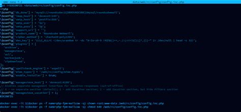 Roundcube Internal Error During Installation Mailcow Community