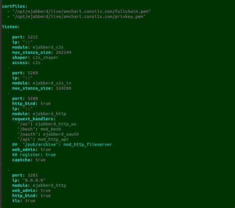 Enable Bosh With · Issue 2966 · Processoneejabberd · Github