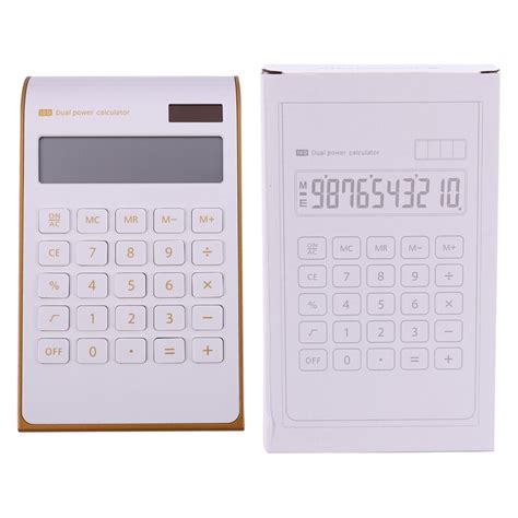 Calculator Solar Calculator Dual Power Computer 10 Vicedeal