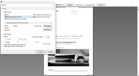 how to save a web page as a pdf tom s guide