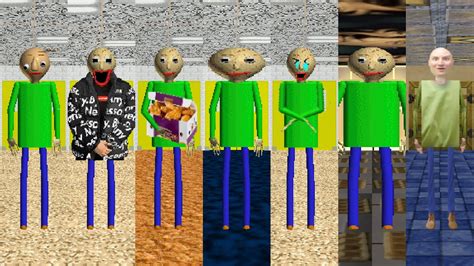 Everyone Is Baldis 7 Funny Best Mods All Perfect Youtube