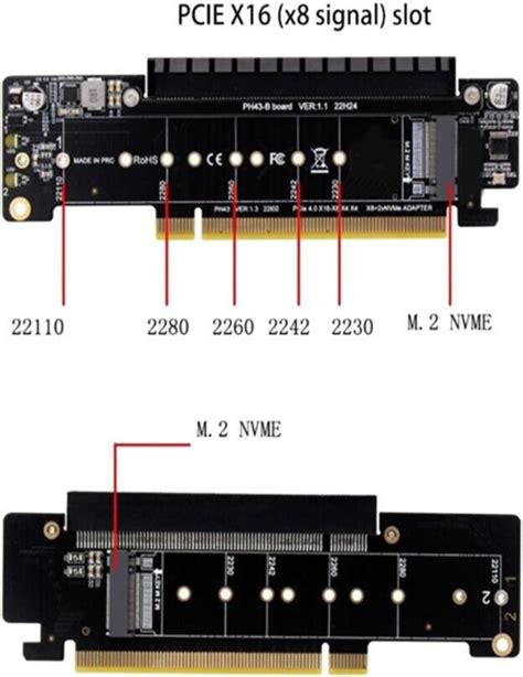 Teckeen Pcie X16 To X8x4x4 Splitter Adapter Card Pcie India Ubuy