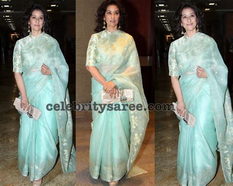 Manisha Koirala Net Fancy Saree Saree Blouse Patterns