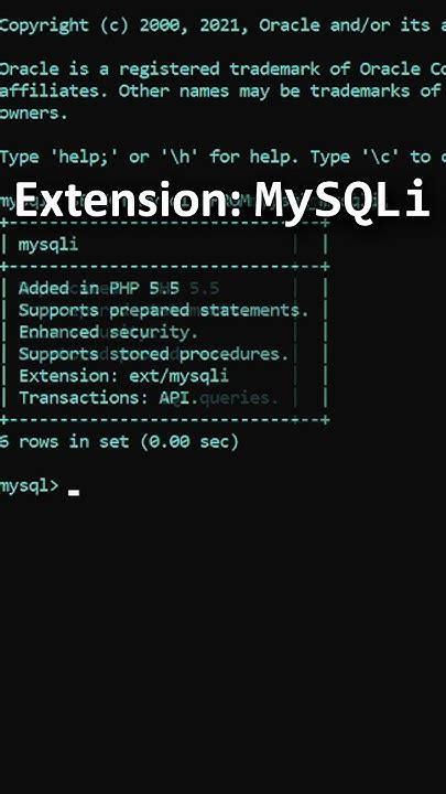 mysql vs mysqli differences sql interview qanda youtube