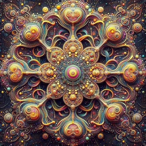 Homotopy Type Theory Nuclear Engine Prototype As A Stained Glass Mandala Flower Raiart