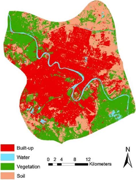 Classification Of Land Cover In Baghdad City Based On Landsat 8 Data