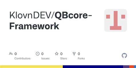 Github Klovndevqbcore Framework