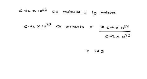 SOLVED The Number Of Gram Molecules Of Oxygen In CO Molecules Is A G Molecules