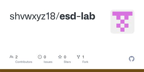 GitHub Shvwxyz Esd Lab