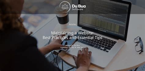 Maintaining A Website Best Practices And Essential Tips