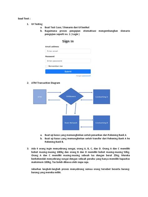Soal Test Qa Manual Pdf