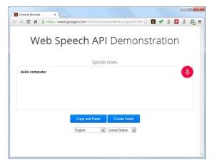 Google Rolls Out Web Speech API To Developers And Chrome Browser
