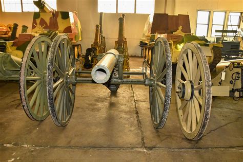 Toadmans U S Army M1891 3 6 Inch Rifle In Storage At The U S Army Field Artillery Museum
